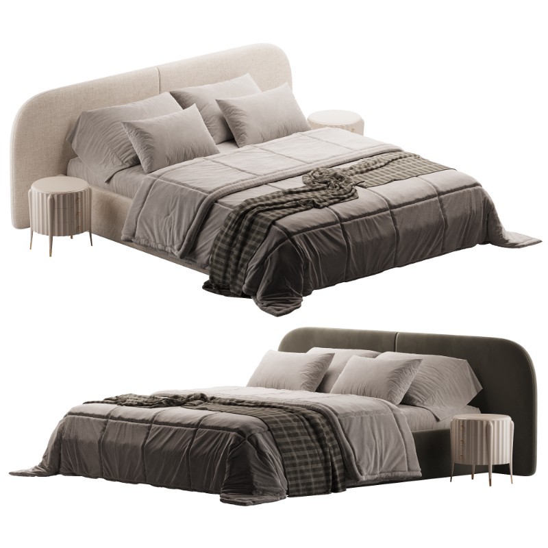 Taehung bed 3D model Maxve