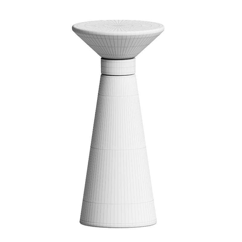 Jemma Glass Drink Table 3D model Maxve