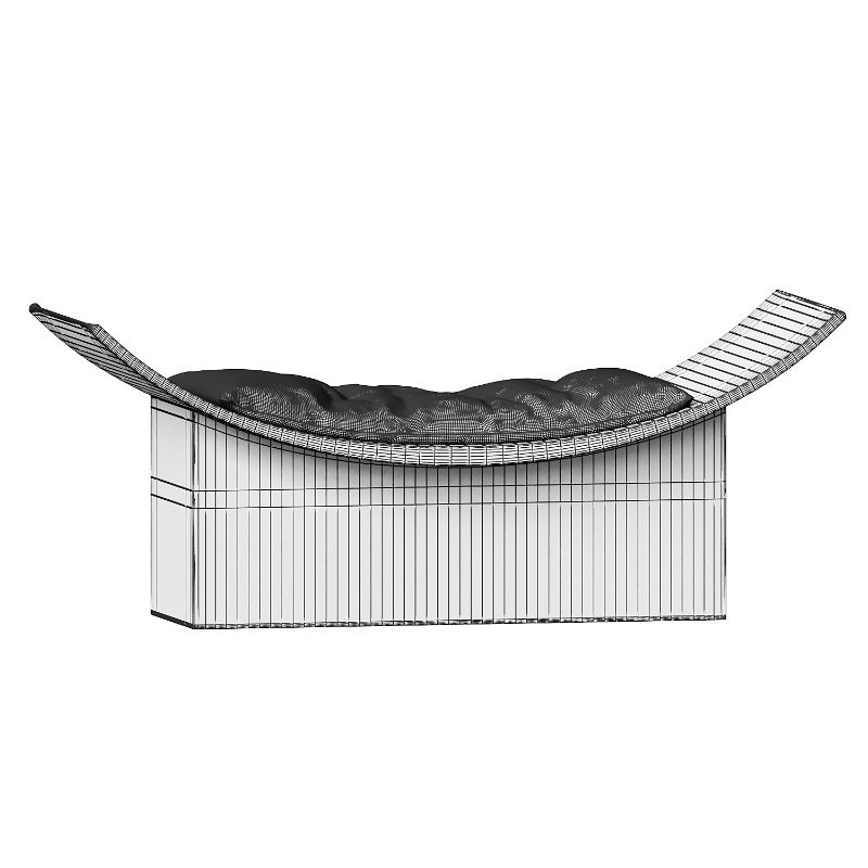 NEO ACCENT CHAIR 04 3D model Maxve