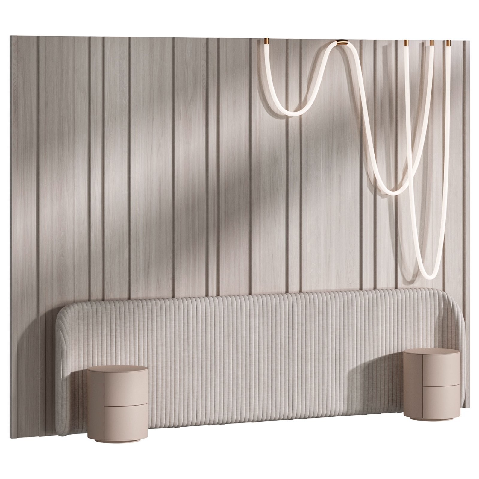 Decorative wall panel N23 3D model Maxve