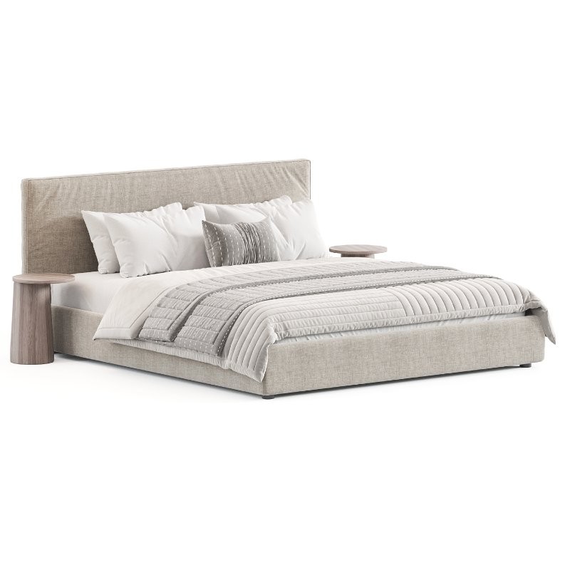 Arial Bed By NIDI 3D model Maxve