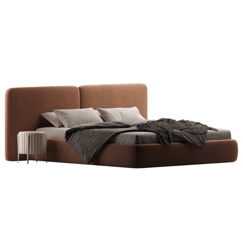 Behance bed 3D model Maxve