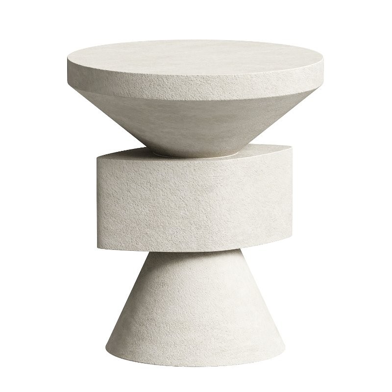 Orven Geometric Accent Table 3D model Maxve