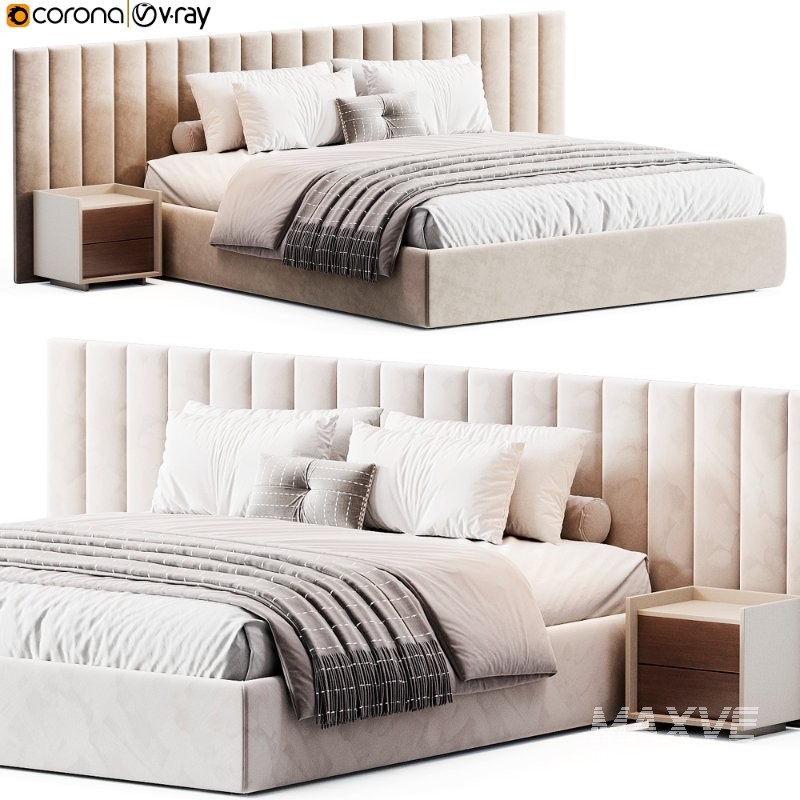 Boiserie Soft Pianca 3D model Maxve