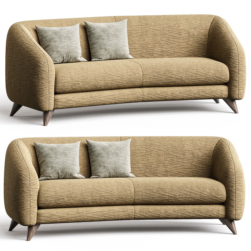 Vladimir_Kagan_Sofa 3D model Maxve