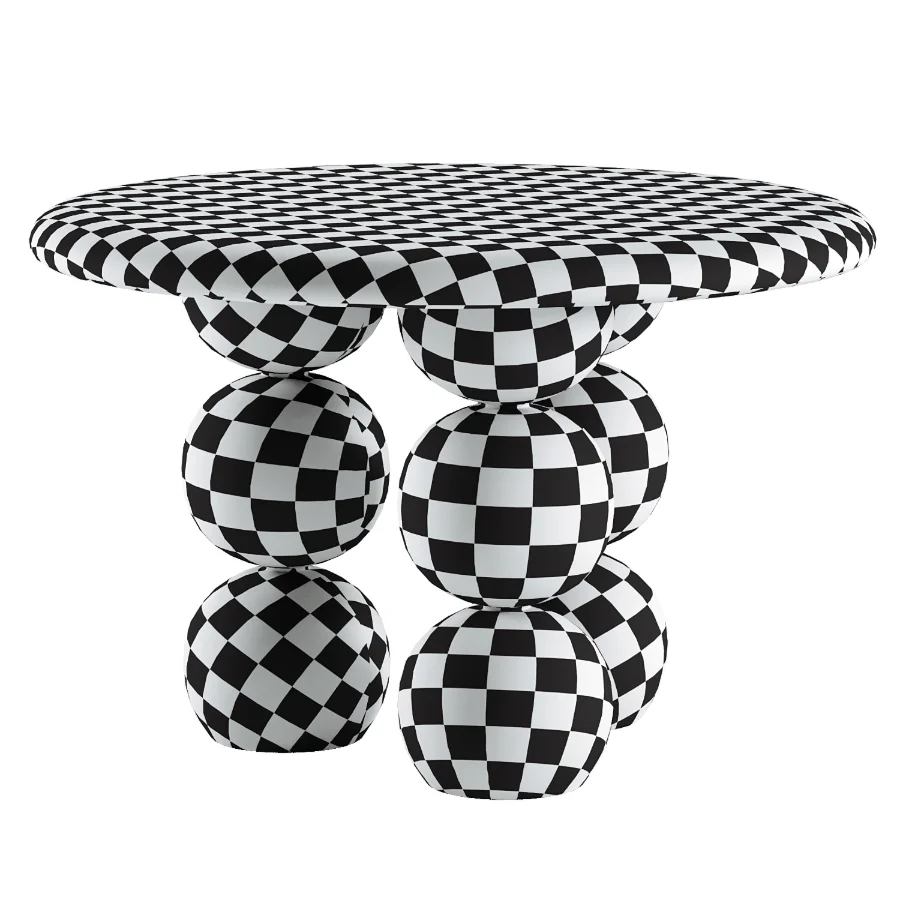 Bubble Side Table 3D model Maxve