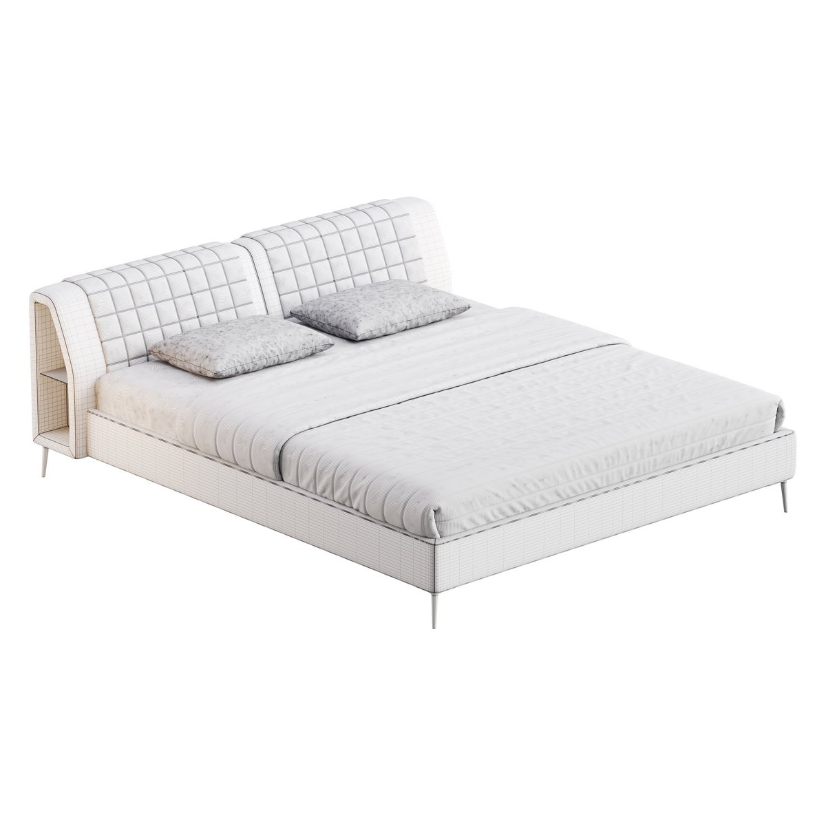 Delavega Bed K28 3d model download free maxve